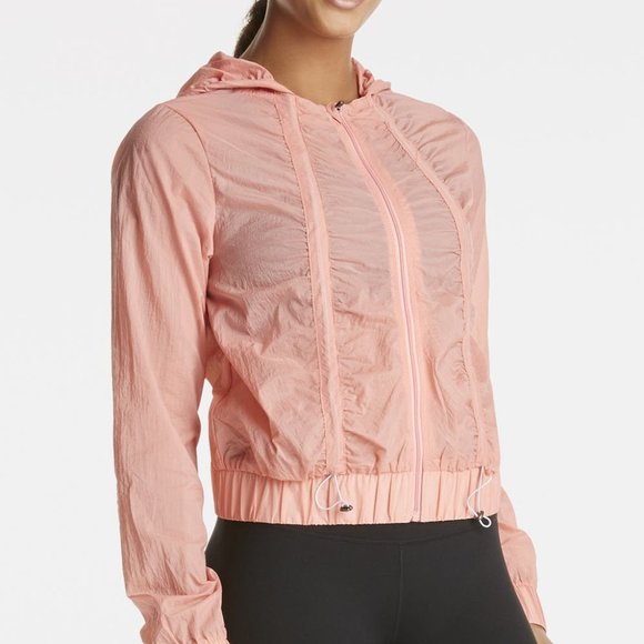 Fabletics | Jackets & Coats | New Fabletics Donovan Windbreaker Zip ...